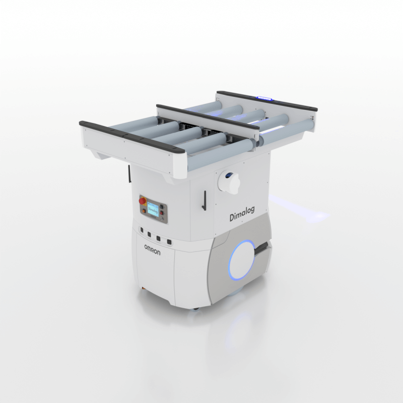 Double Roller Conveyor Top Module LD-60/90-RC-2CW | Omron, Danmark