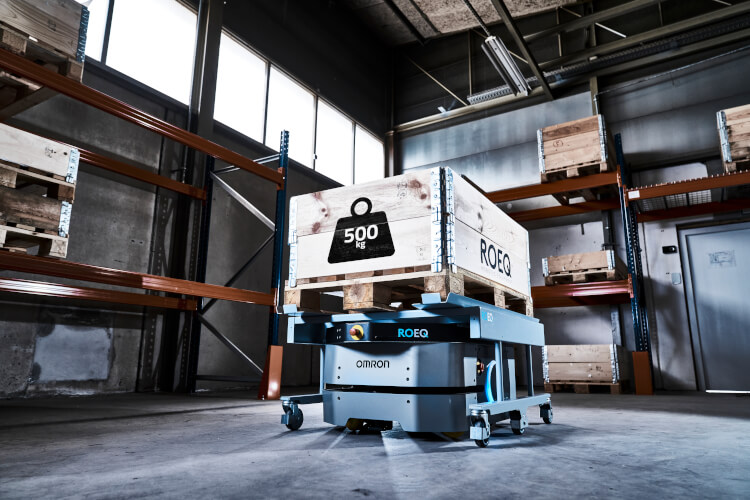 ROEQ TMC500 Cart solution for LD-250 | OMRON, Europe