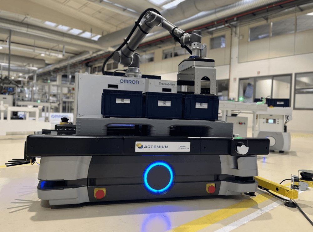 HD-1500 Conveyor Top for pallets | OMRON, Europe