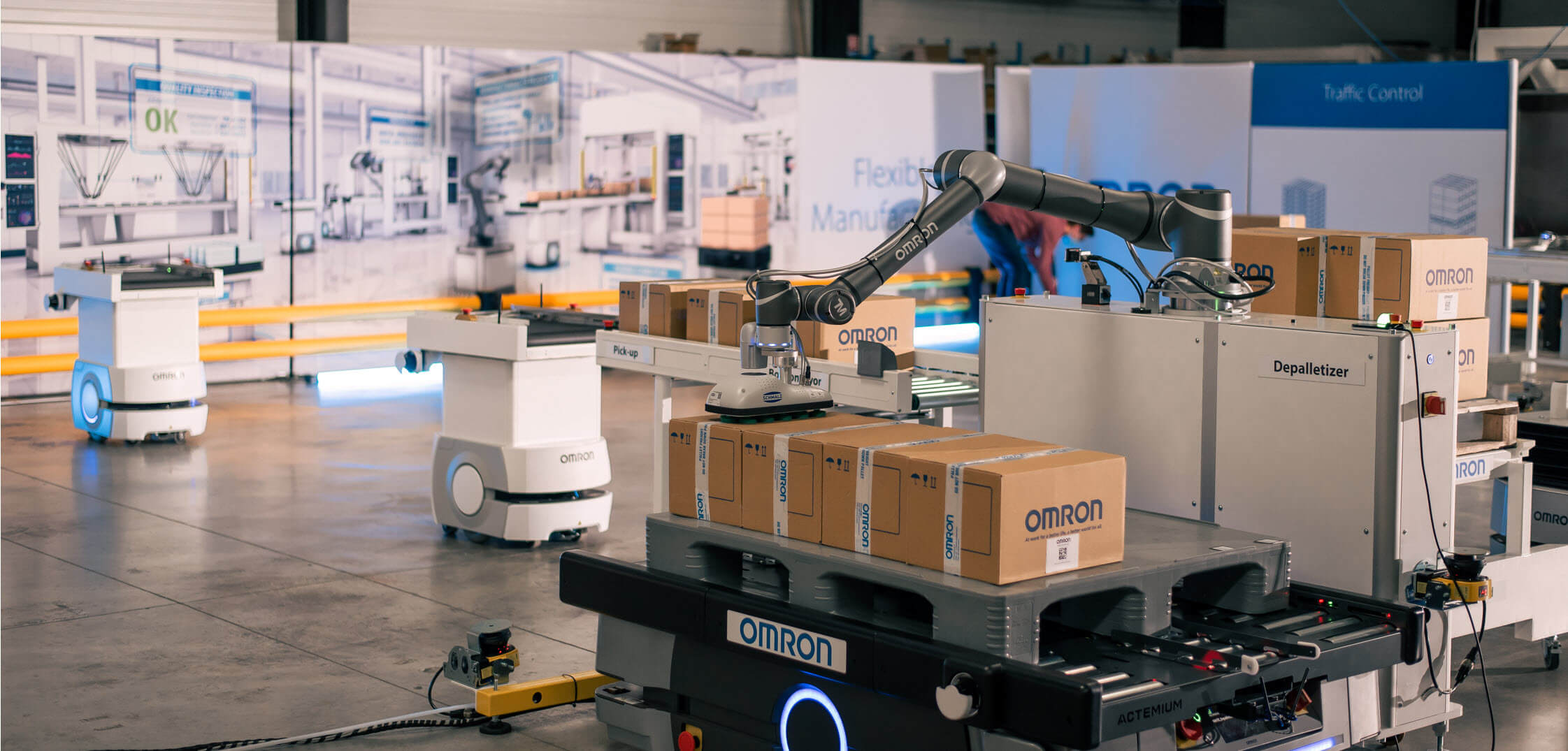 PoC-Labor des Automation Center Annecy in Frankreich | OMRON, Schweiz