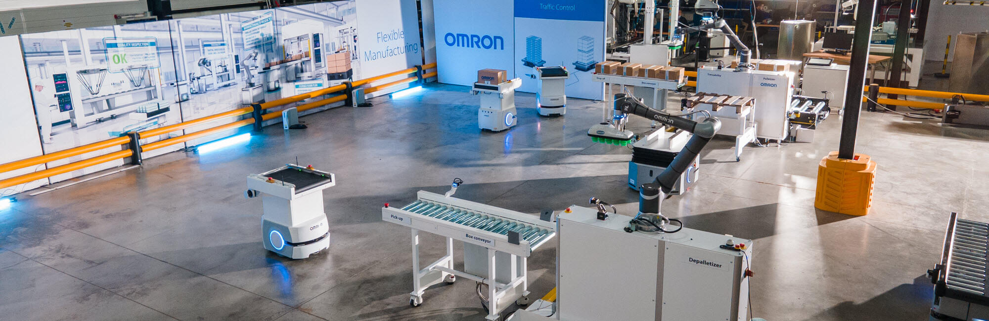 PoC-Labor des Automation Center Annecy in Frankreich | OMRON, Schweiz