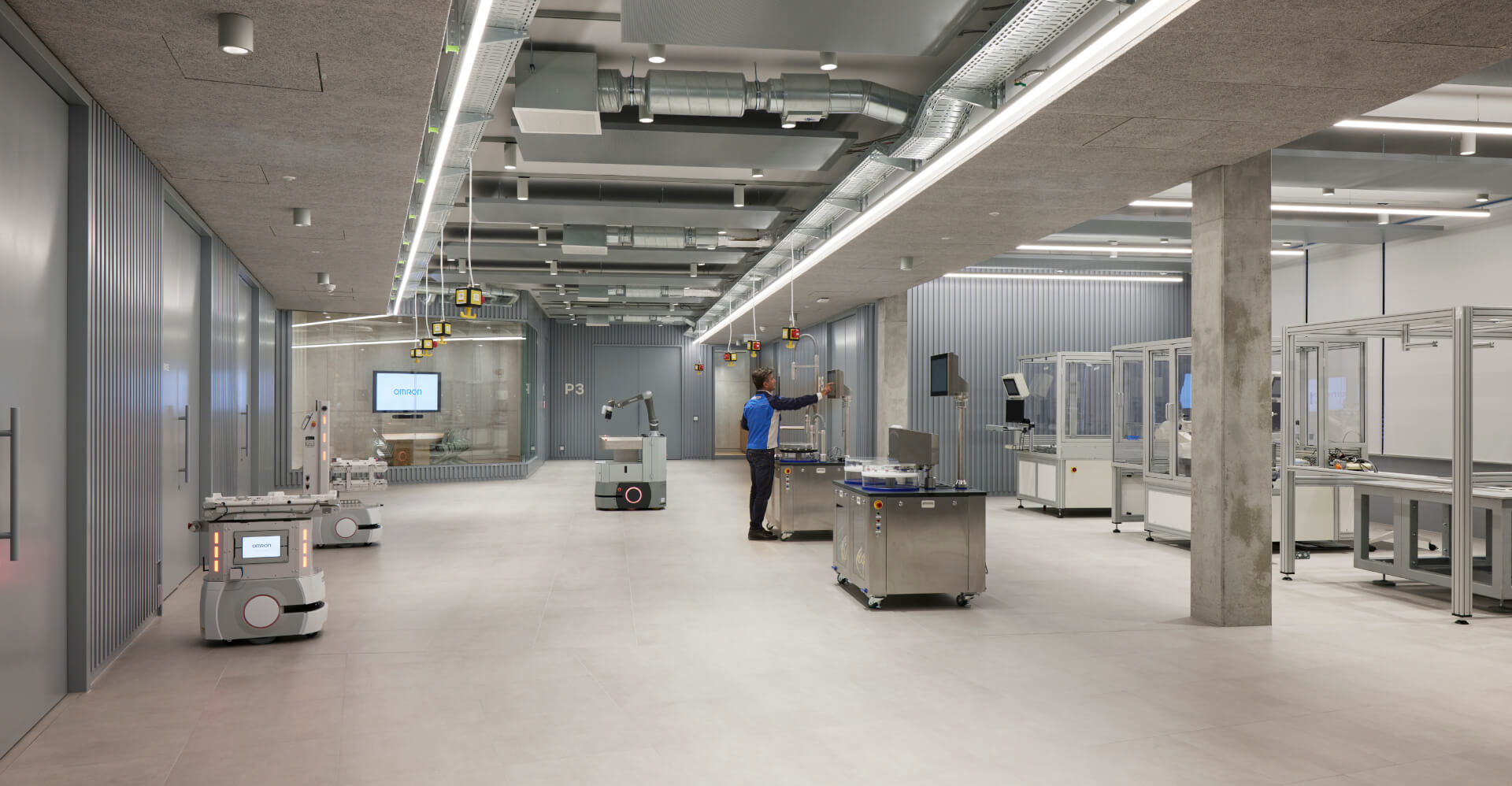 PoC-Labor des Automation Centers Stuttgart | OMRON, Schweiz
