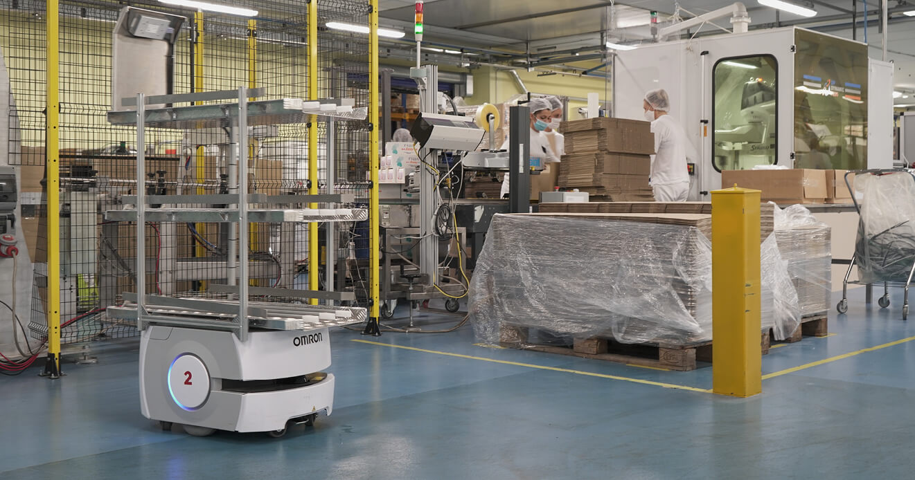 Autonome mobile roboter (AMR) | Mobile Roboter | OMRON, Deutschland