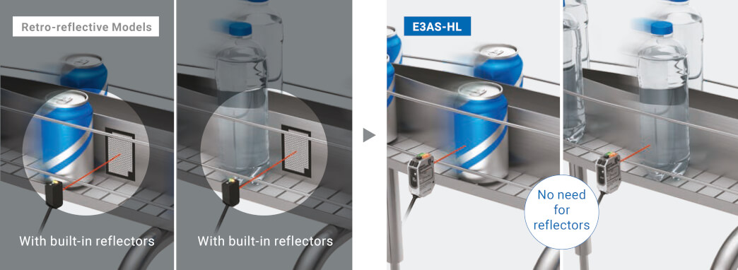 New E3AS-HL Laser Sensor | OMRON, Europe