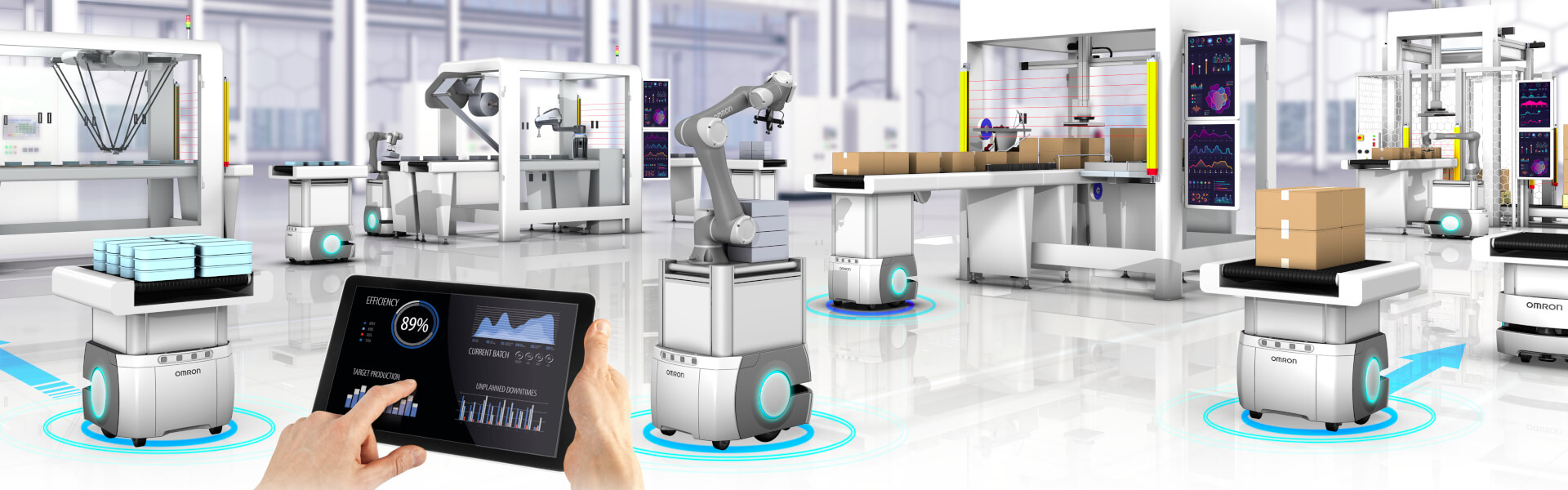 The factory of the future: people and machines working together in ...