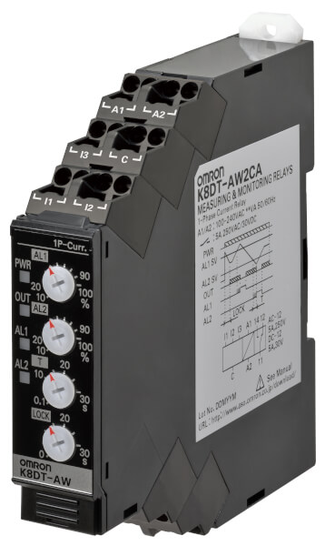 1-phase Motor Protection Relays | OMRON, Europe