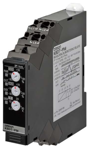 3-phase Motor Protection Relays | OMRON, Europe