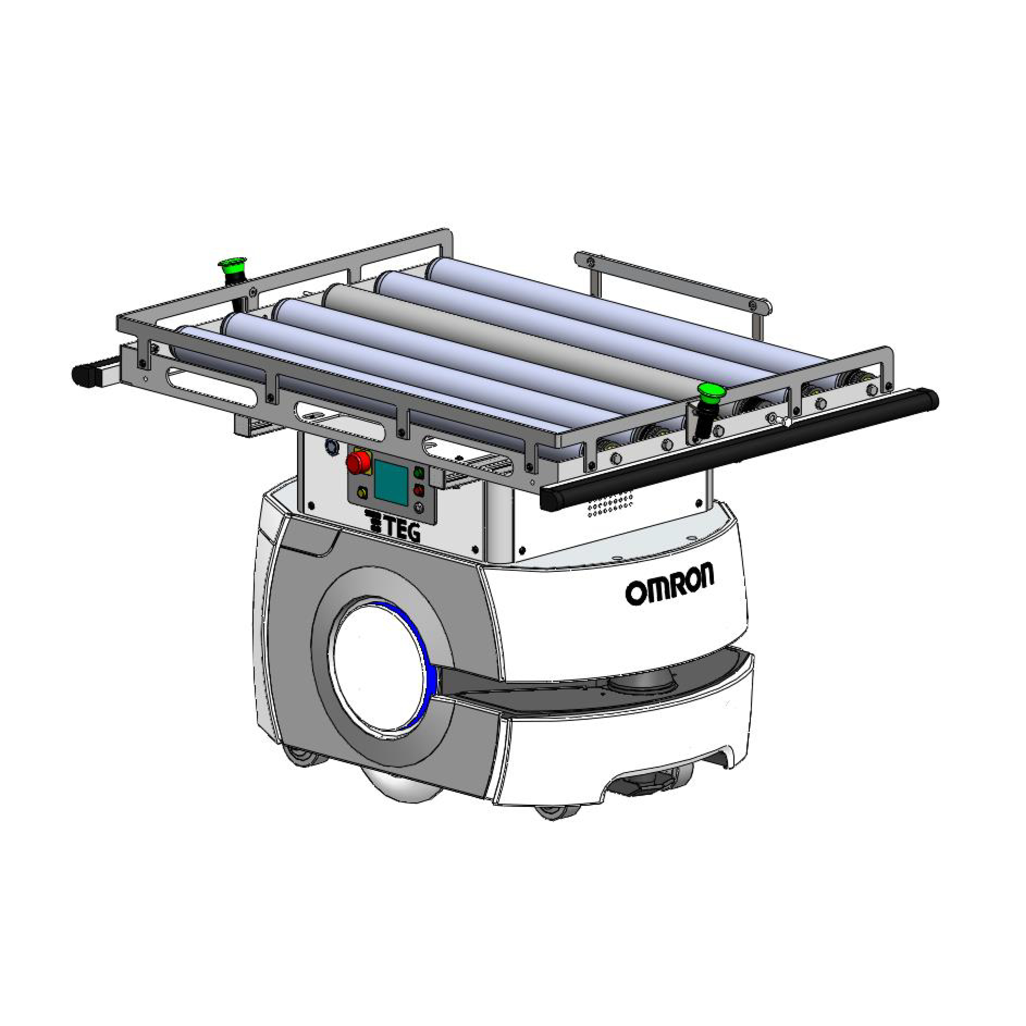 TEG AMR121 Side conveyor | OMRON, Europe