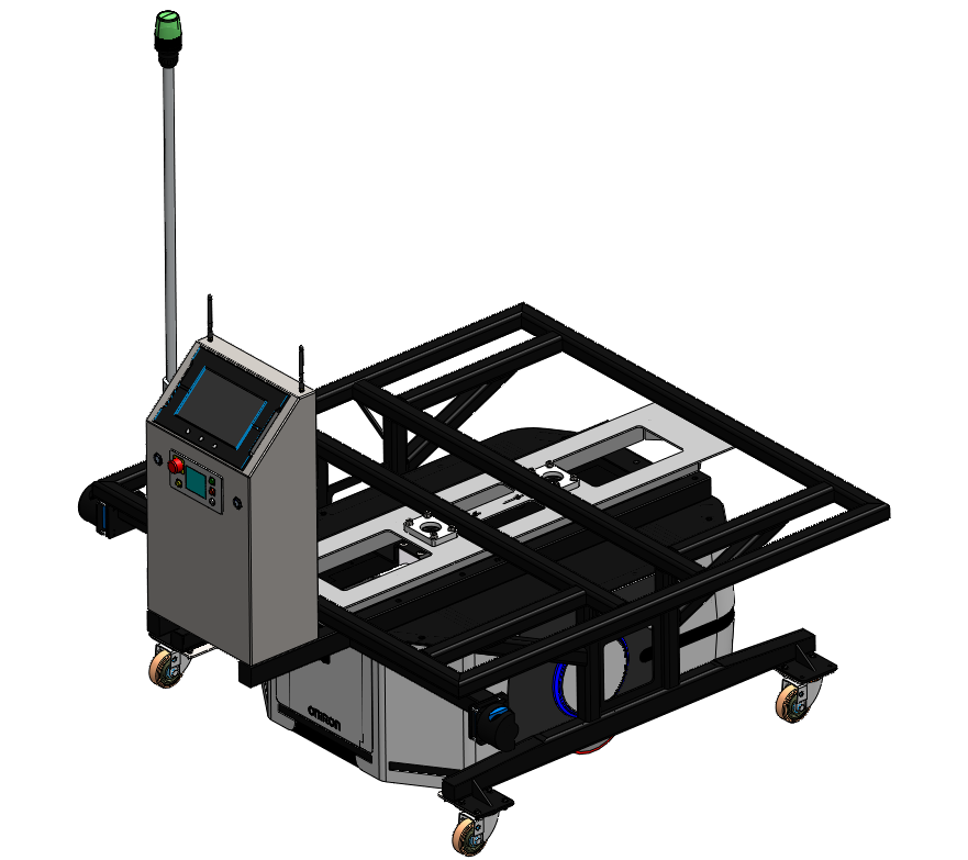 Cart Transporter TEG AMR331 LD-250 – Vorwärtsbetrieb | OMRON, Deutschland