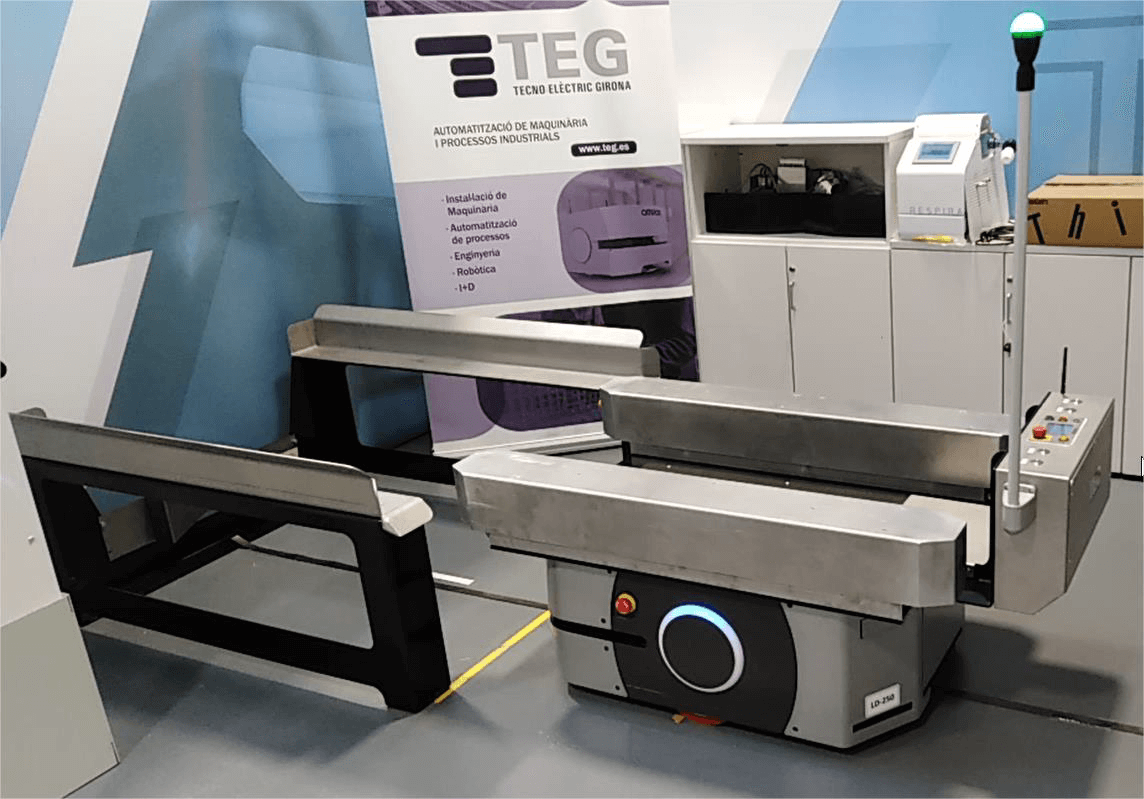 TEG AMR411 LD-250 Palet kaldırma işleyicisi | OMRON, Türkiye