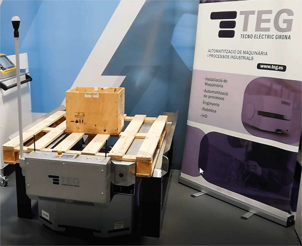 TEG AMR411 LD-250 Movimentatore di sollevamento pallet | OMRON, Italia