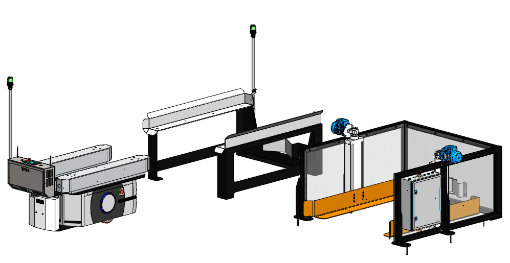 Elevador de palés TEG AMR411 LD-250 | OMRON, España