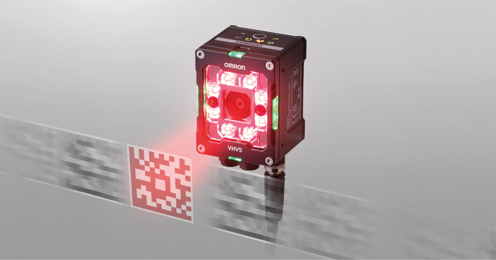 OMRON introduces the VHV5-F next generation barcode reader | OMRON, UK